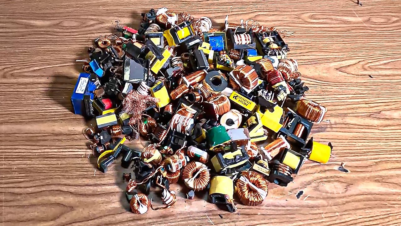 Copper Recovery from Small Transformers - YouTube