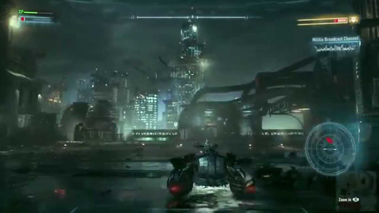 Batman: Arkham Knight - Arkham Knight Helicopter (Boss Fight) - YouTube