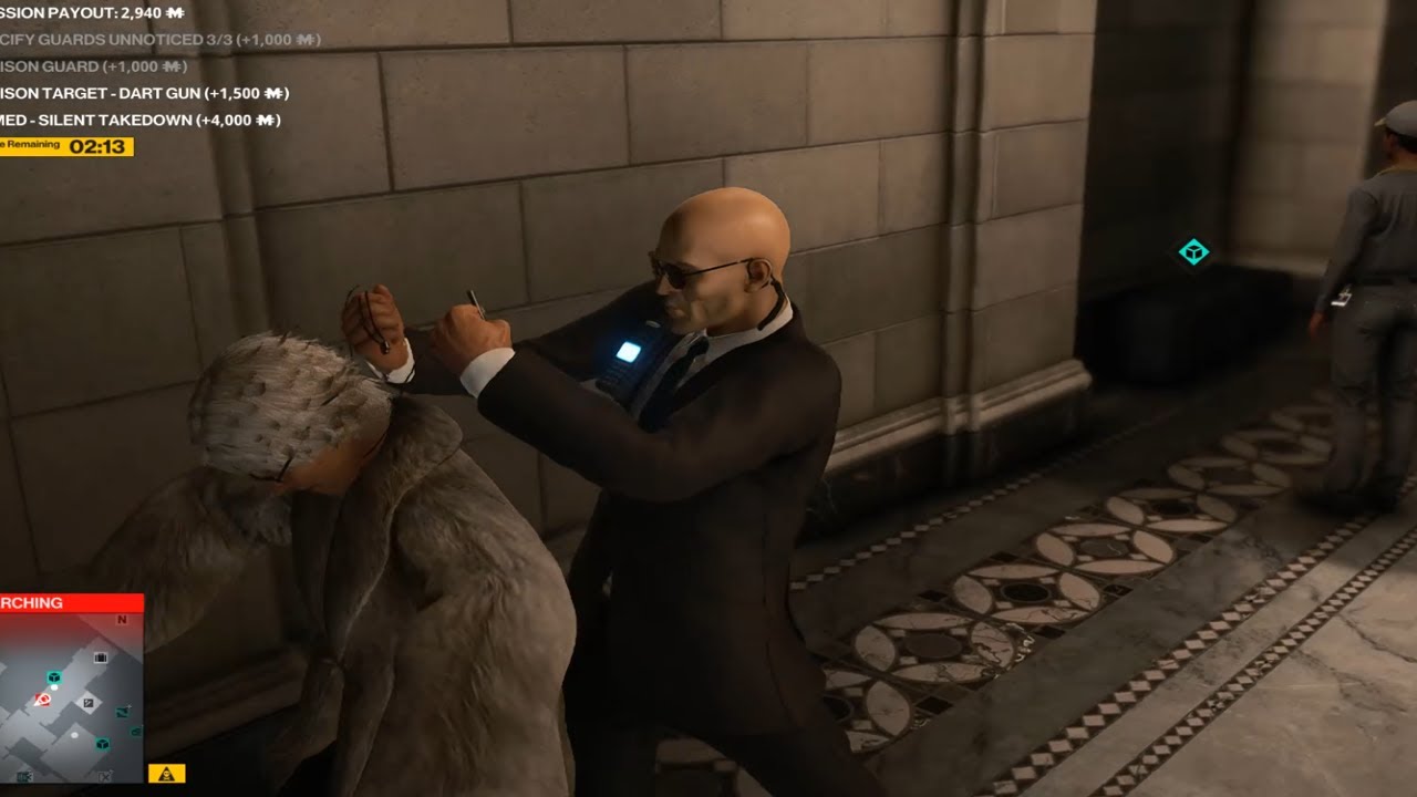 most aware hitman npc - YouTube