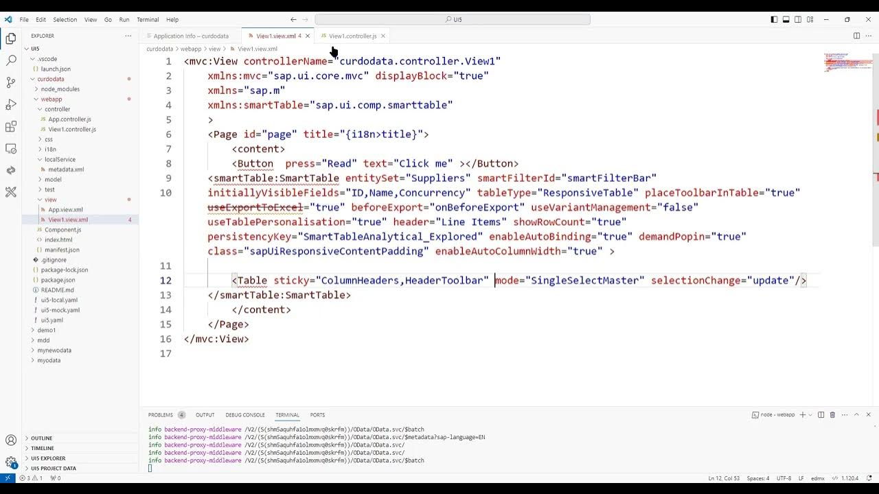 Update Odata Operation | Nortwind Odata | SAP UI5 FIORI - YouTube