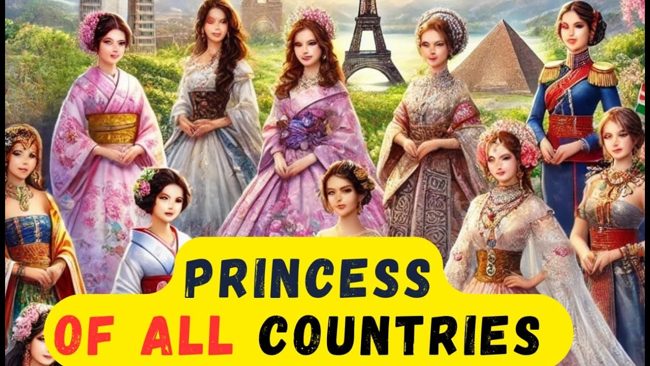 Asking AI To Create All Countries as Princesses! #princess #global # ...
