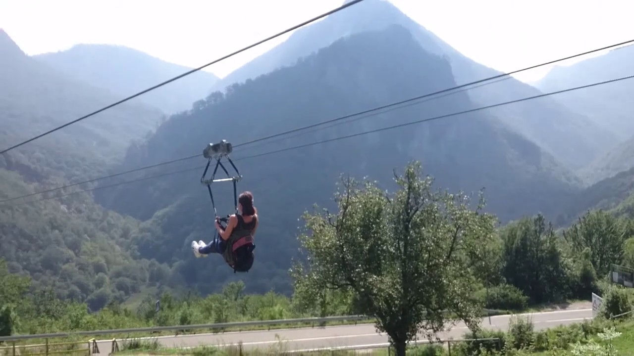 Zip Line Over Tara River Canyon - The Deepest Canyon in Europe - more ...