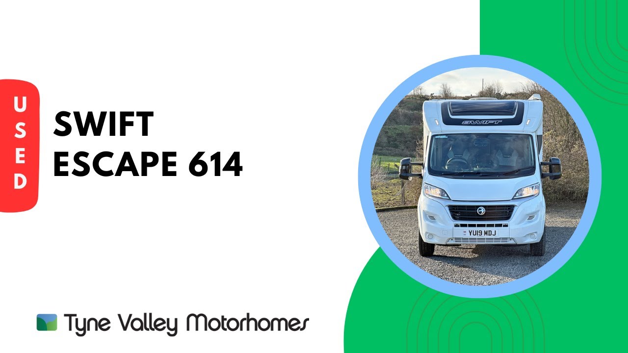 🛣️ 4 Berth Compact Motorhome | Introducing the 2019 Swift Escape 614 ...