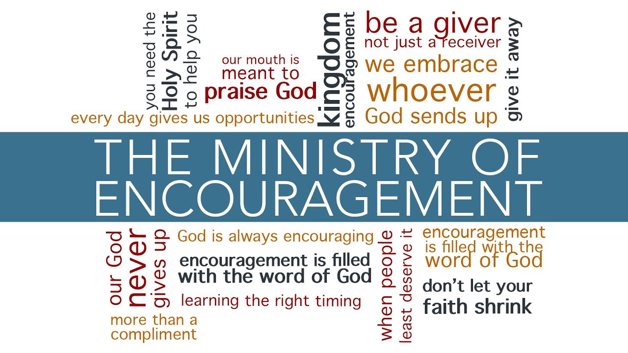 Week Five: The Ministry of Encouragement {Small Group Series} - YouTube