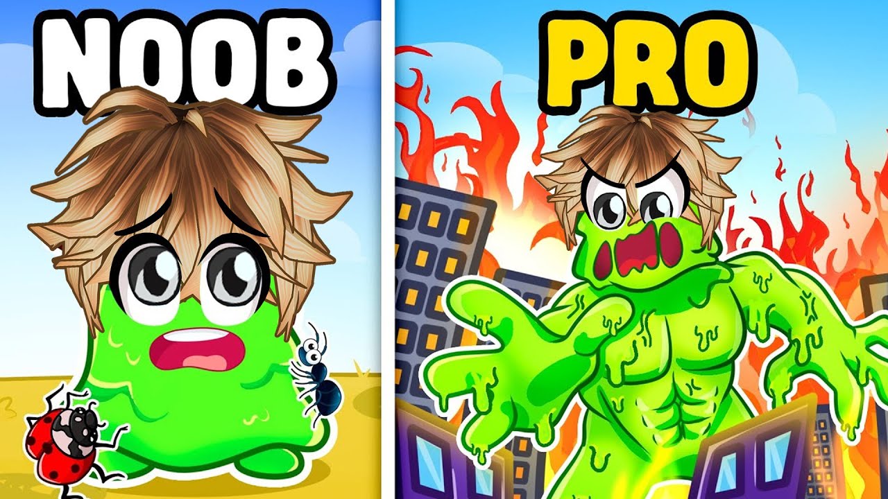 I Went NOOB to PRO in Roblox BIGGEST SLIME Simulator - YouTube