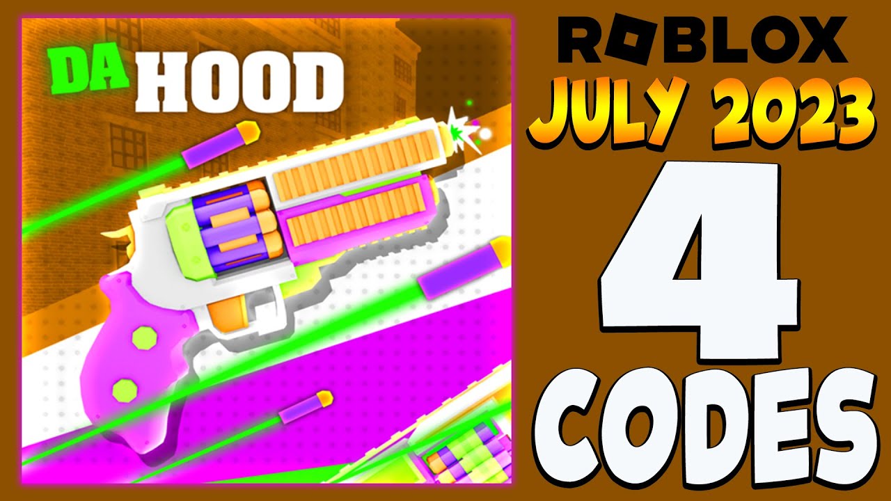 4 CODES FOR 💵 DA HOOD 💵 2023 JULY! ROBLOX 🌊 NEW UPDATE 🌊 CODES IN ONE ...