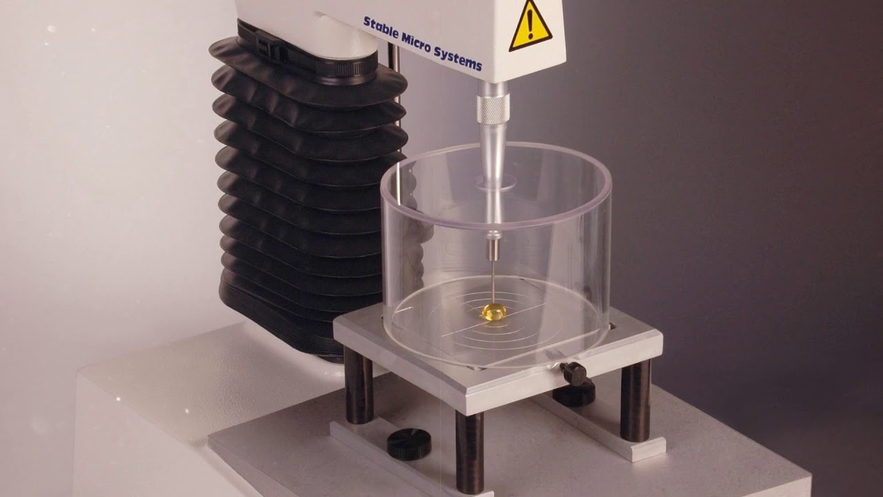 Texturômetro Stable Micro Systems (SMS)/ Extralab Brasil - Novas Formas ...
