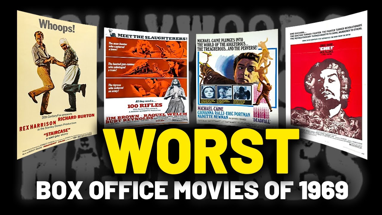 The 13 Worst Box Office DISASTERS of 1969 Hollywood’s Costliest ...