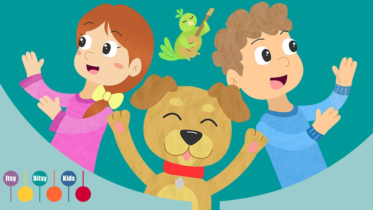 Here We Go Looby Loo Nursery Rhyme | ItsyBitsyKids - YouTube Music