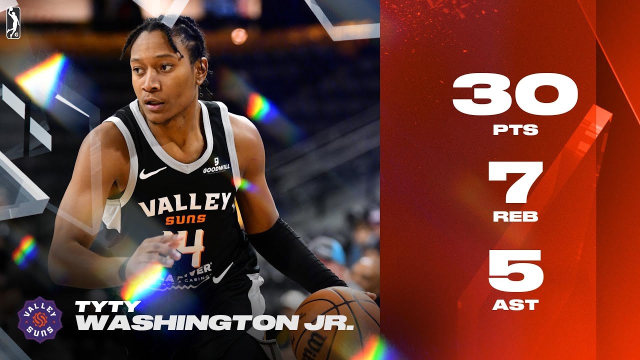 TyTy Washington Jr. Drops 30 PTS, 7 REB & 5 AST vs. Warriors - YouTube