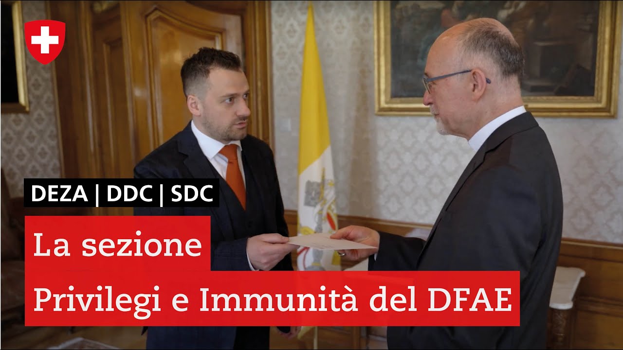 La sezione Privilegi e Immunità del DFAE - YouTube