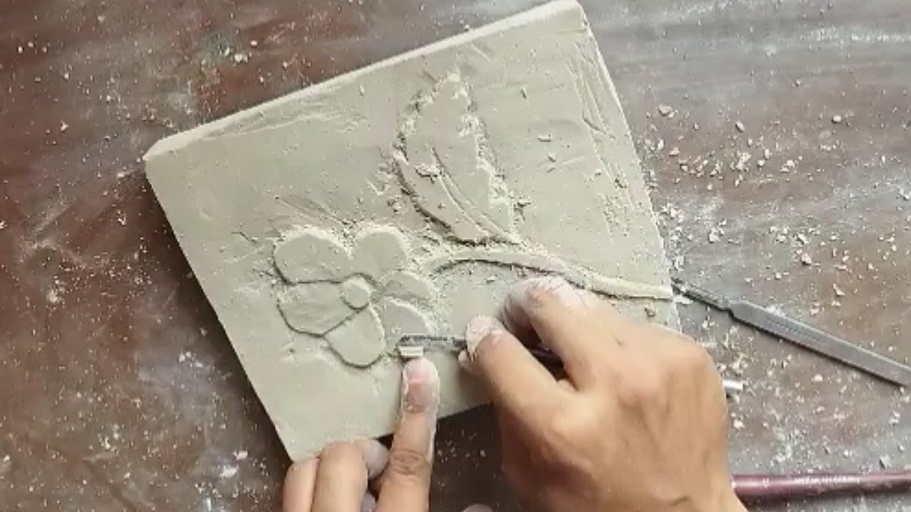 Plaster Art/ Plaster of Paris Carving/ Relief Work for Beginner ...