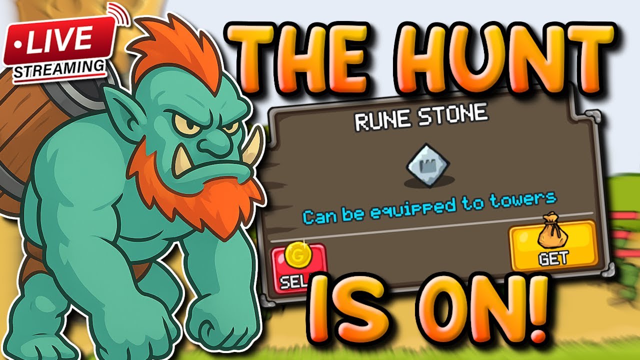 The hunt for TOWER RUNE starts now! | Grow Castle !hunt - YouTube