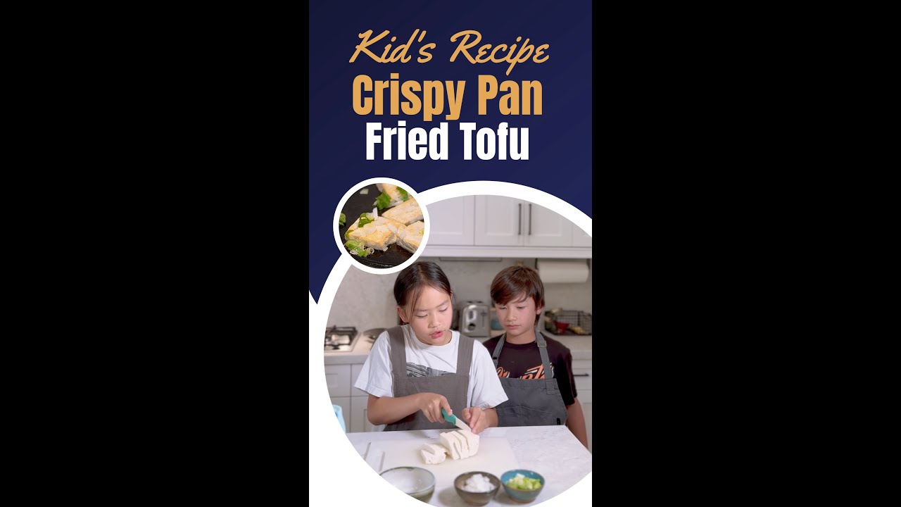 Kid-Friendly Recipe: Crispy Pan Fried Tofu - YouTube