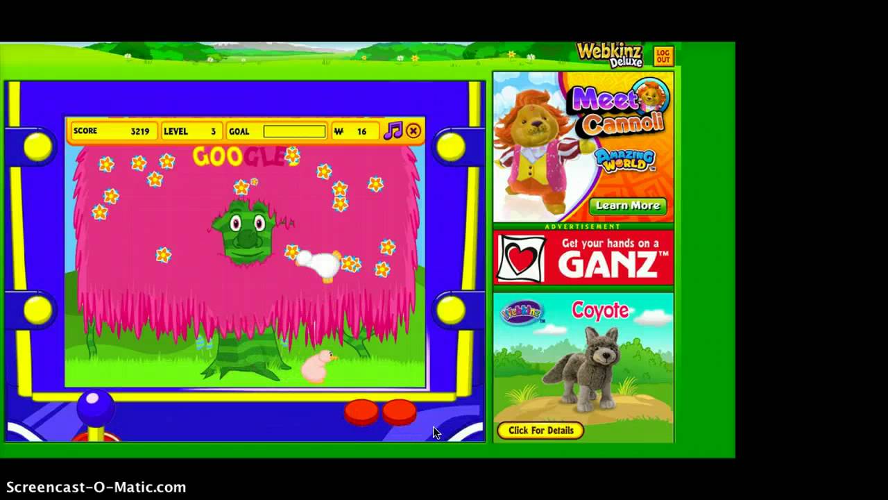 Webkinz: Go-Go Googles- With Trophy! - YouTube