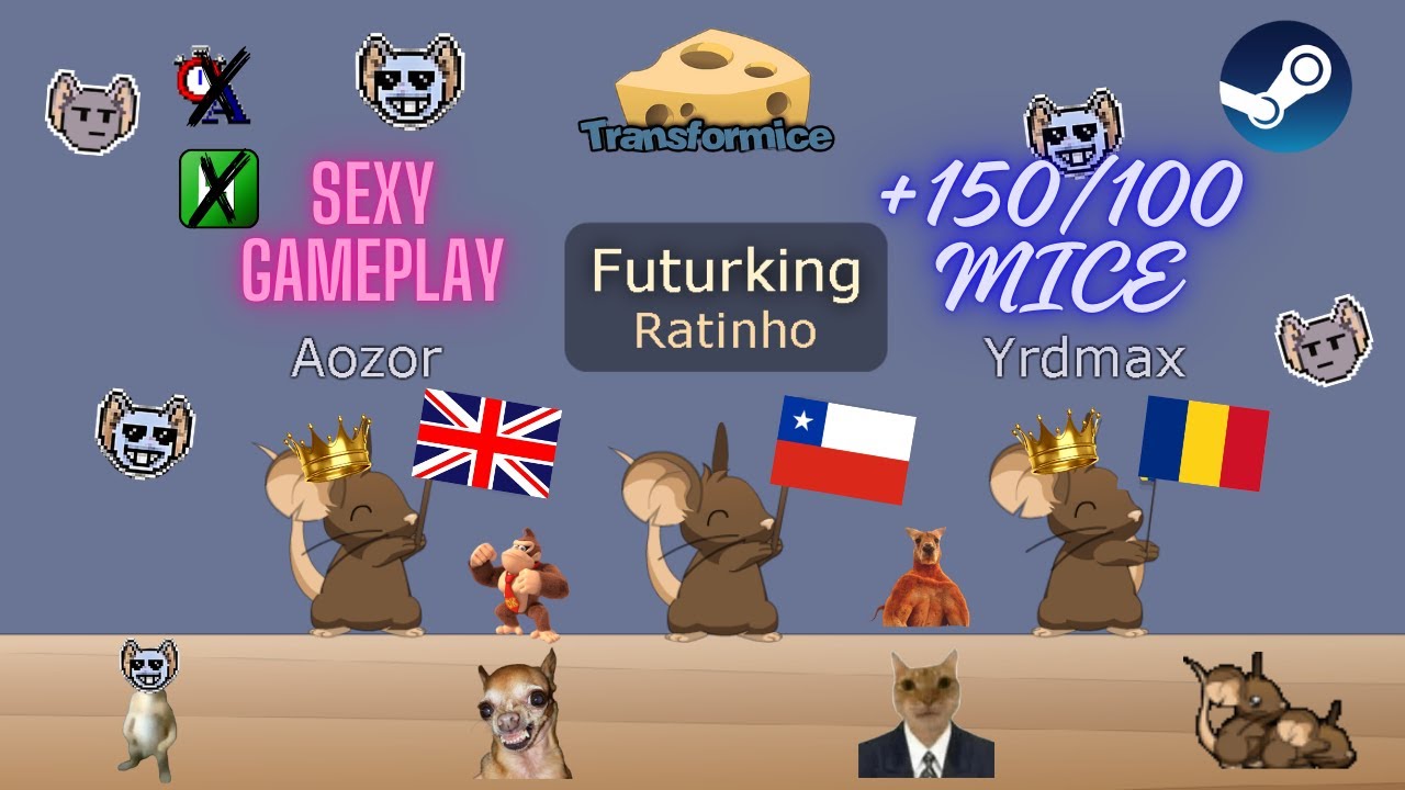 FUTURWAVE FT. YRDMAX & AOZOR | « SEXY GAMEPLAY » | +150/100 MICE | TRANSFORMICE 2025 - YouTube