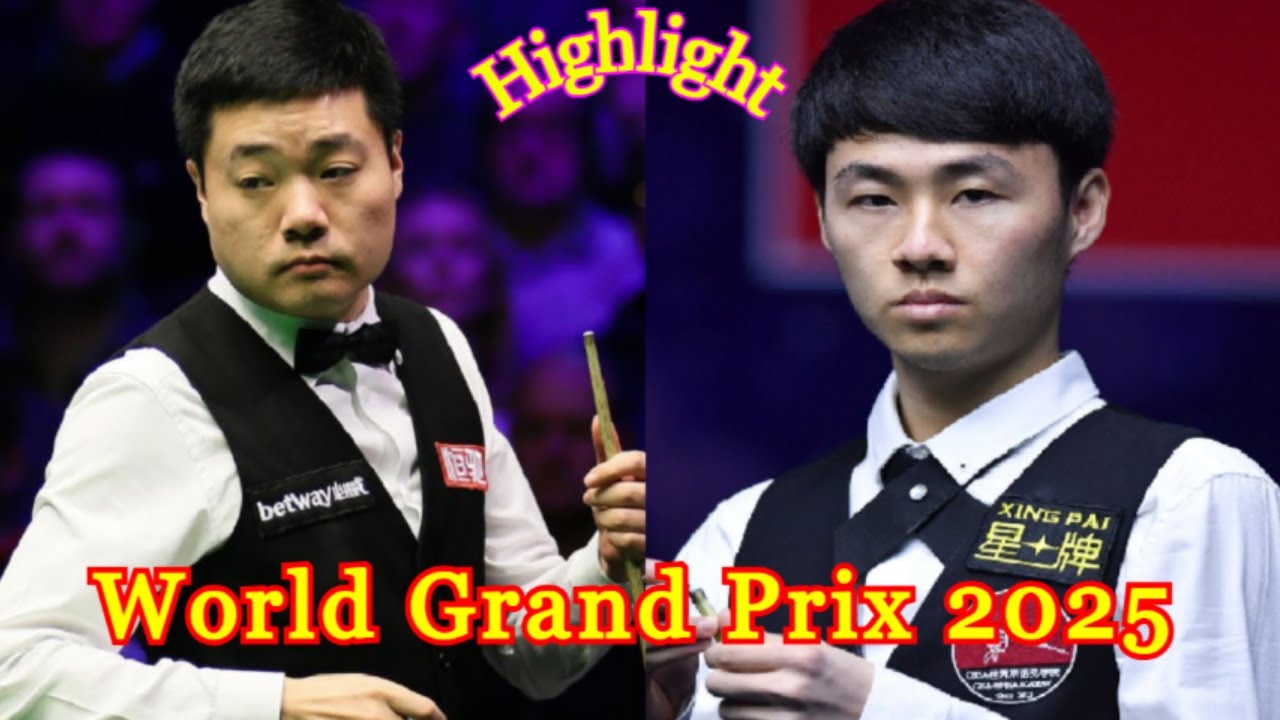 Ding Junhui vs Xu Si Highlight World Grand Prix 2025 Snooker - YouTube