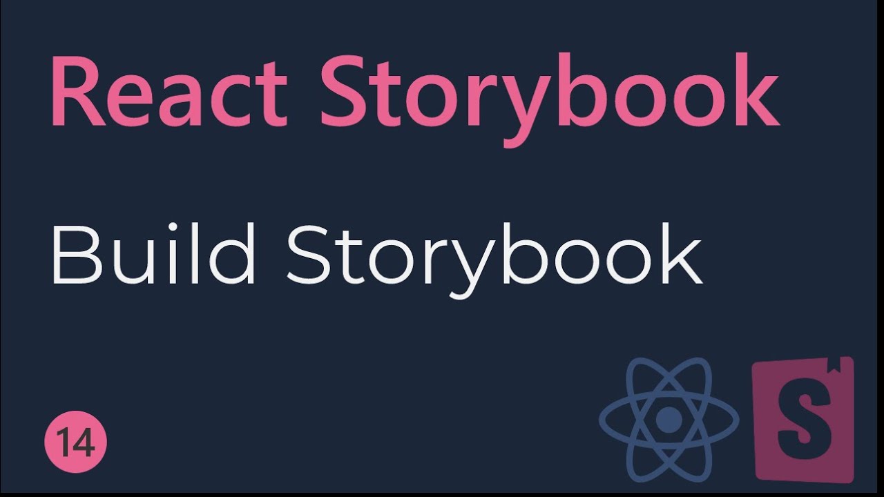 React Storybook Tutorial 14 Building Storybook
