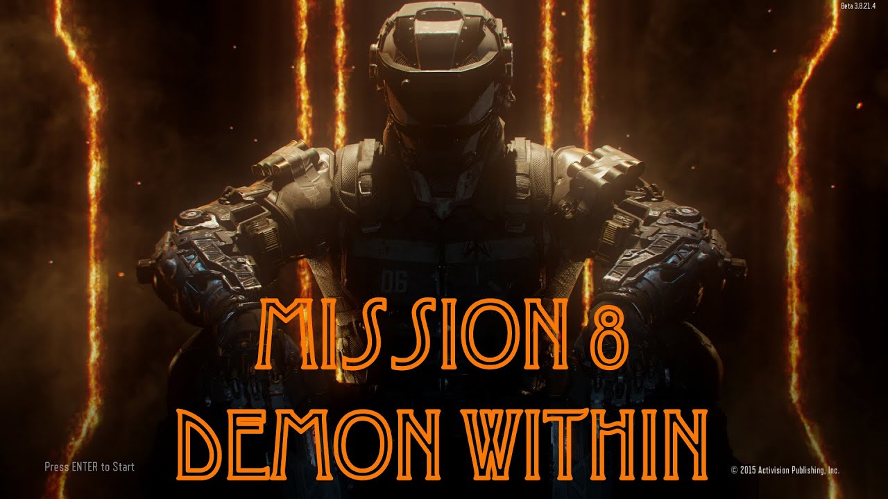 Call of Duty: Black Ops III Campaign - Mission 8 DEMON WITHIN Let's ...
