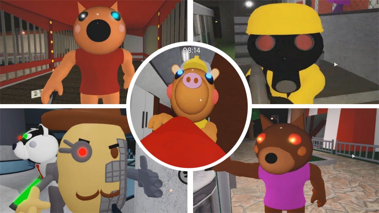 ROBLOX PIGGY JUMPSCARE COMPILATION #15 - YouTube