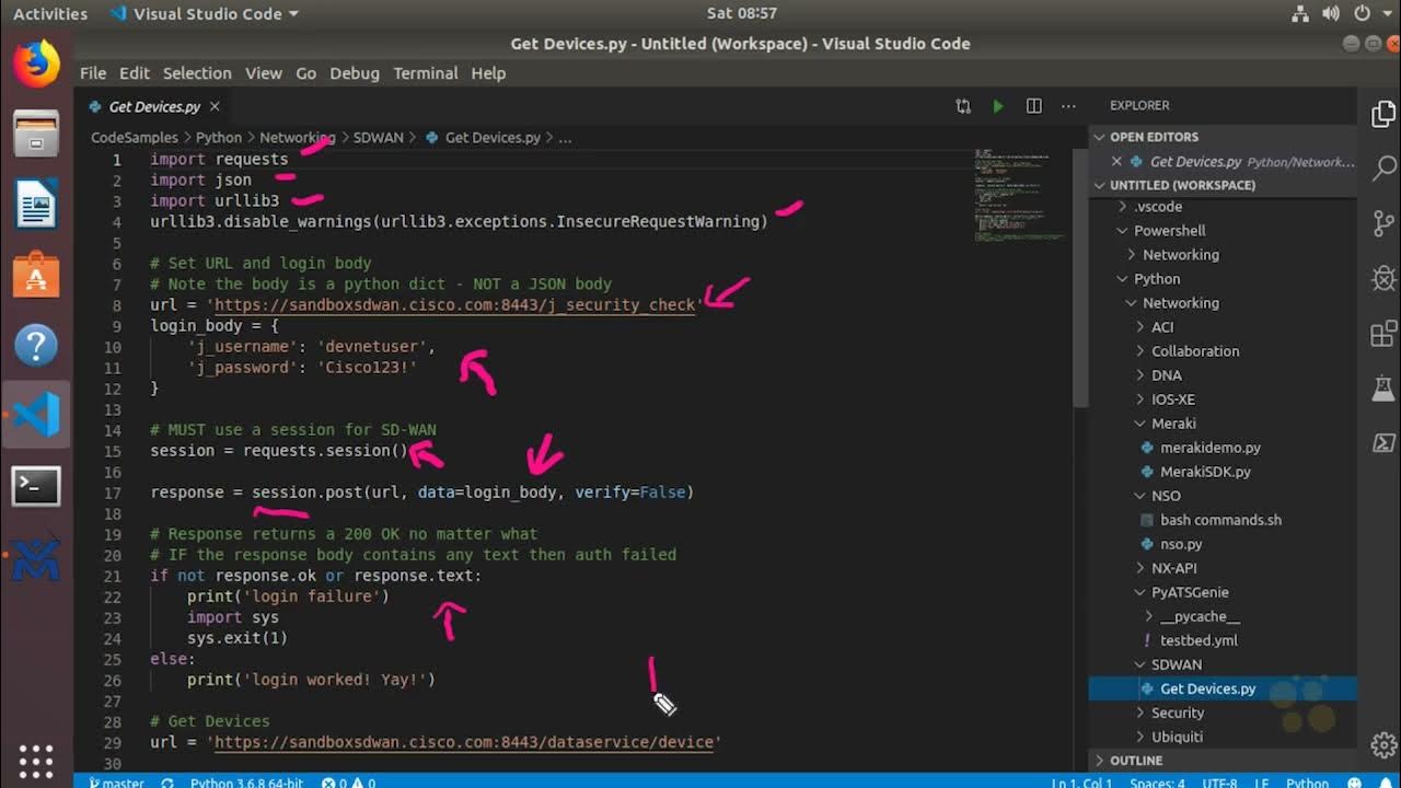 5 Scripting SD WAN - YouTube
