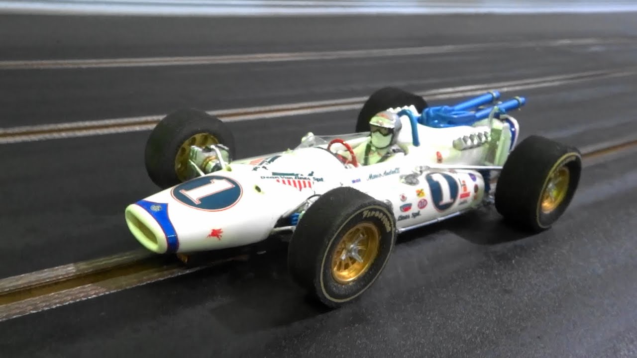 Brawner Hawk 1966 INDY500 Mario Andretti Start 1th Finish 18th 1/24 ...