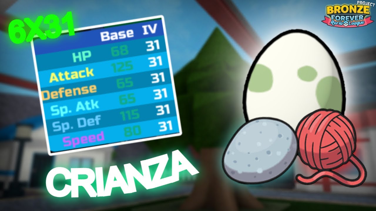 COMO TENER POKEMON 6X31, GUIA DE CRIANZA🥚| Pokémon Brick Bronze Forever ...
