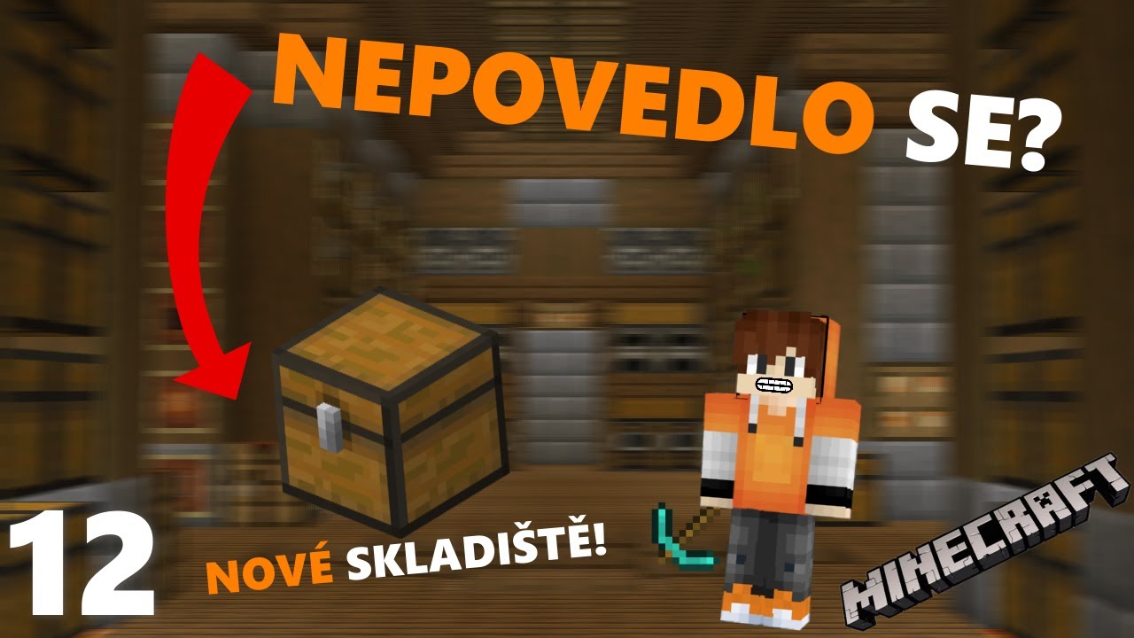 (NE)POVODENÉ SKLADIŠTĚ?! 😐 I Survival Minecraft I #12 - YouTube