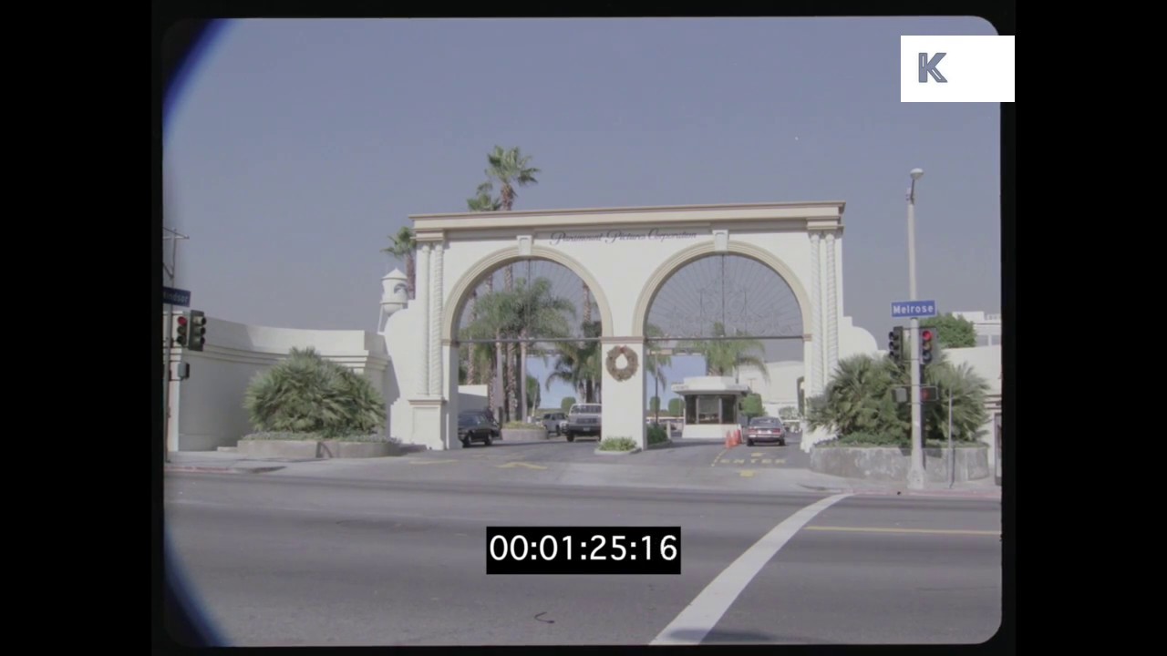 Paramount Studios, 1980s Hollywood, Los Angeles, HD - YouTube