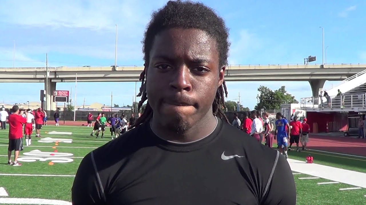 Jared Jackson WR East St. John - YouTube