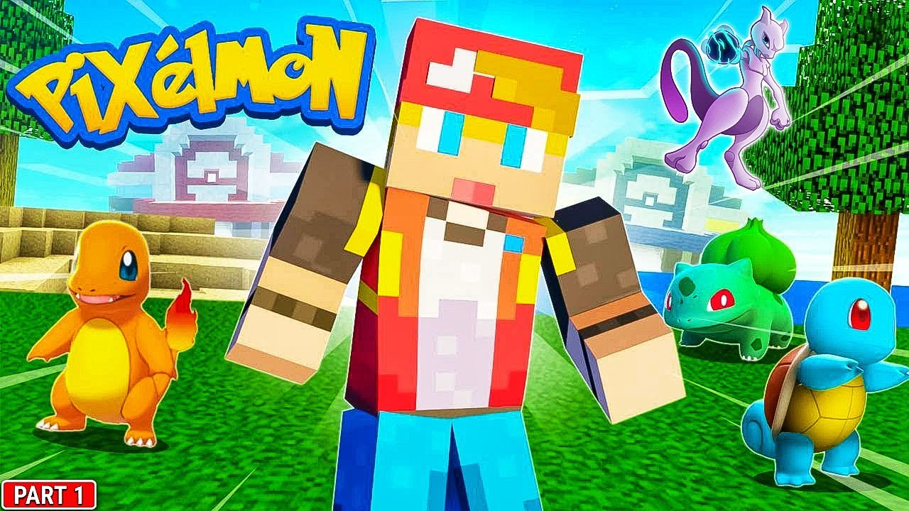 Pixelmon : New Journey Begins : Pokemon in Minecraft #1 - YouTube