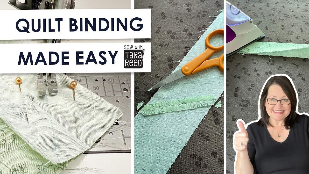 How to make Straight Binding from Directional Fabric - Quilting for ...