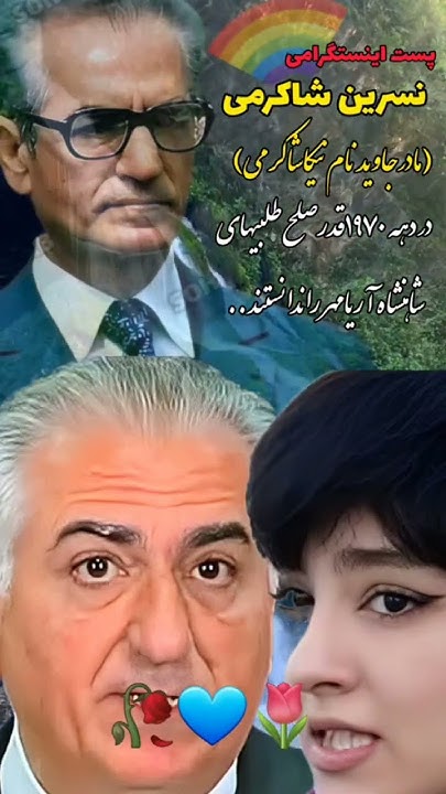 ️ ️پست اینستاگرام نسرین شاکرمی مادر جاوید نام نیکا شاکرمی خاله نیکا