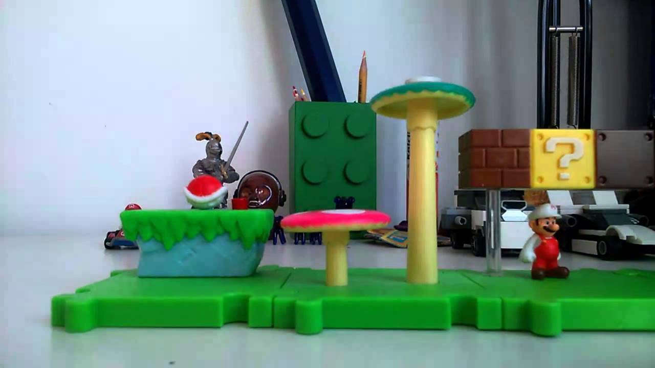Super mario stop motion - YouTube