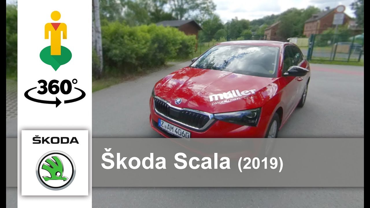 Skoda Scala (360° Video) VR - YouTube