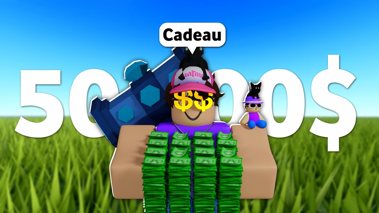 Hazem ma Envoyer 50 000$ Robux !!! - YouTube
