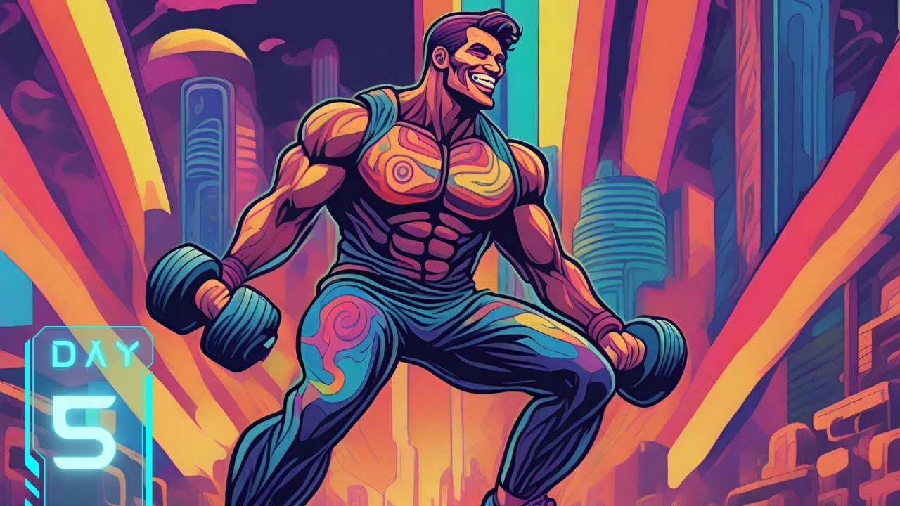 Lower Body & Core Dumbbell Workout | Muscle, Strength & Mobility ...