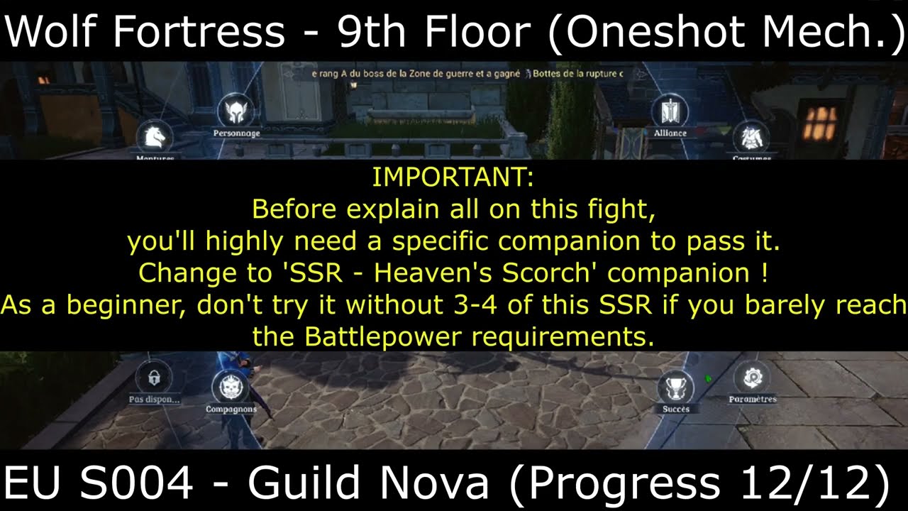[MU Origin 3] Wolf Fortress Trials 9th Floor Guide - YouTube