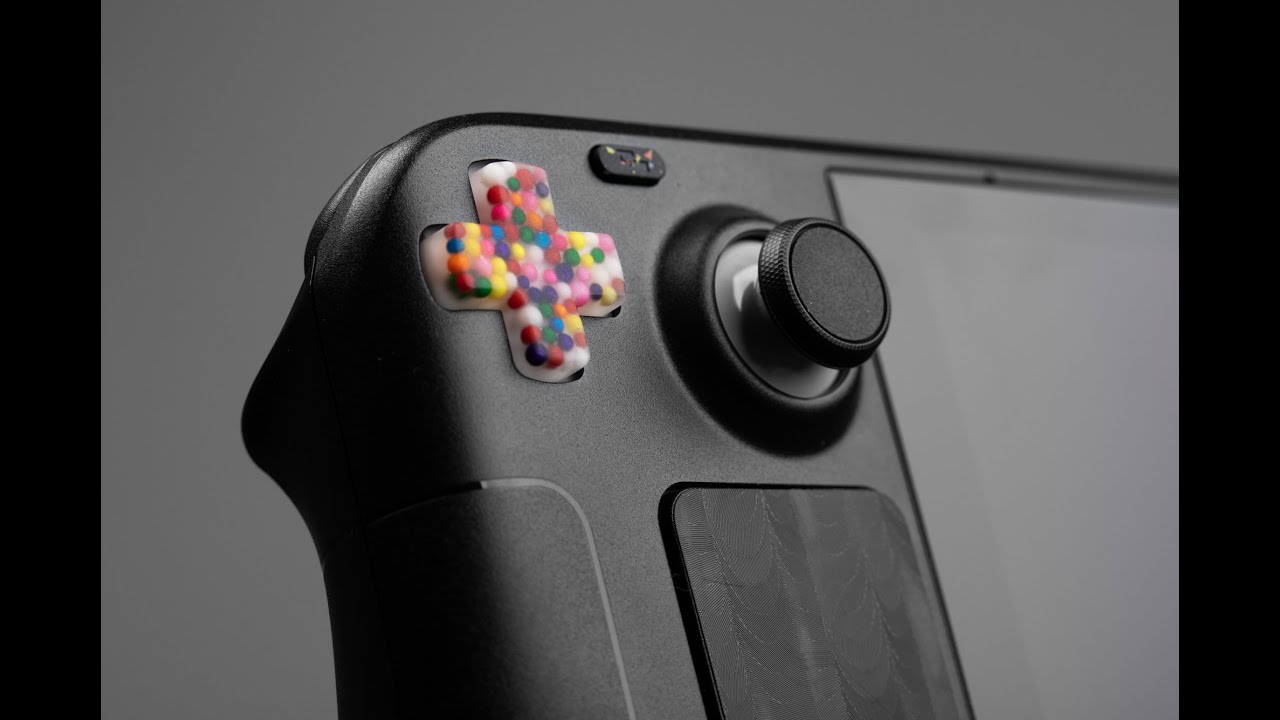Steam Deck Buttons with REAL sprinkles inside?! + Party Blue live ...