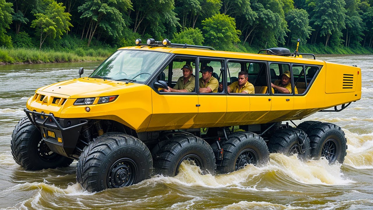15 COOLEST AMPHIBIOUS VEHICLES ON EARTH - YouTube