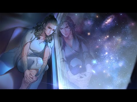 [ipad drawing process] reylo [Star Wars]