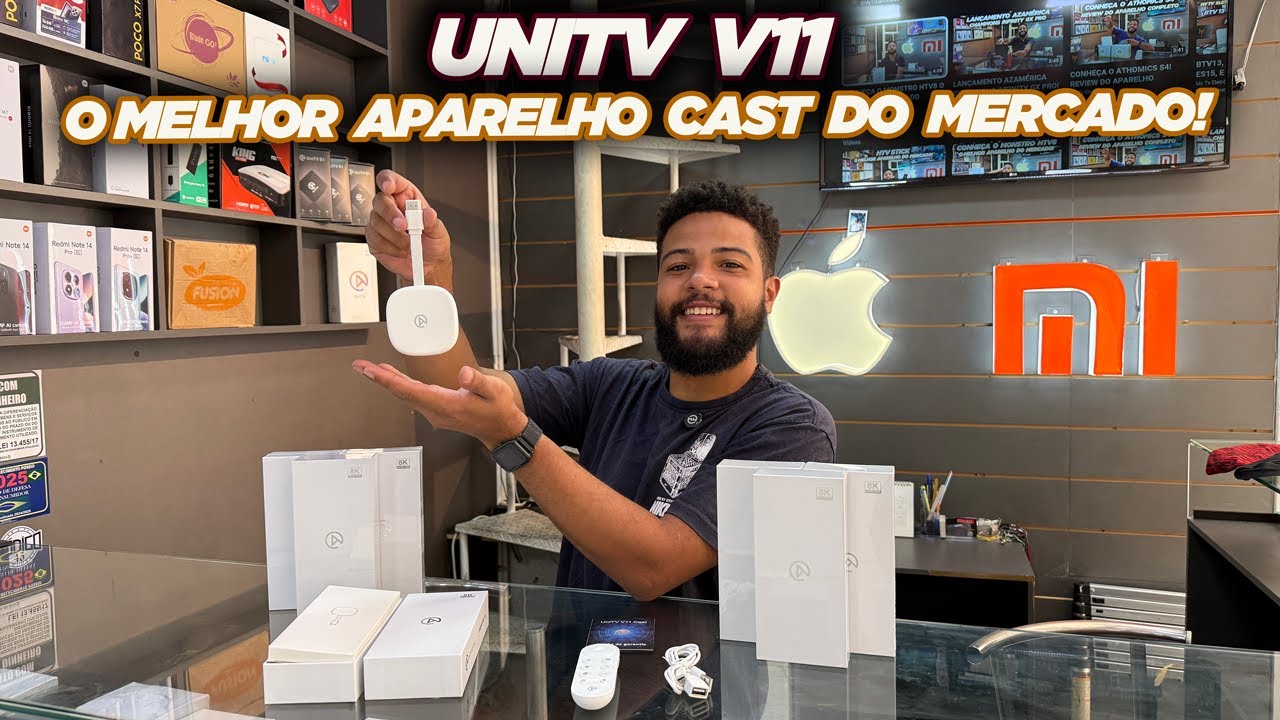 UNITV V11 O MELHOR APARELHO CAST DO MERCADO! MY TV - YouTube