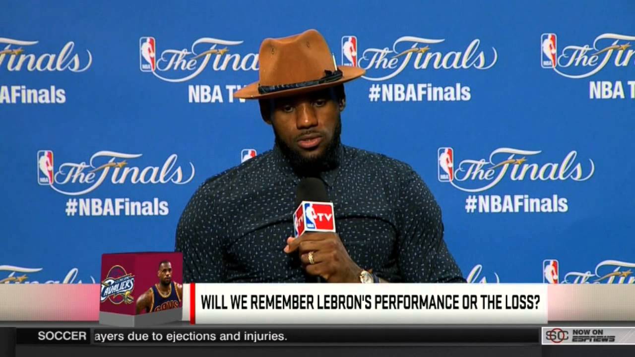 LeBron James post-game interview, 2015 Finals Game 6 - YouTube
