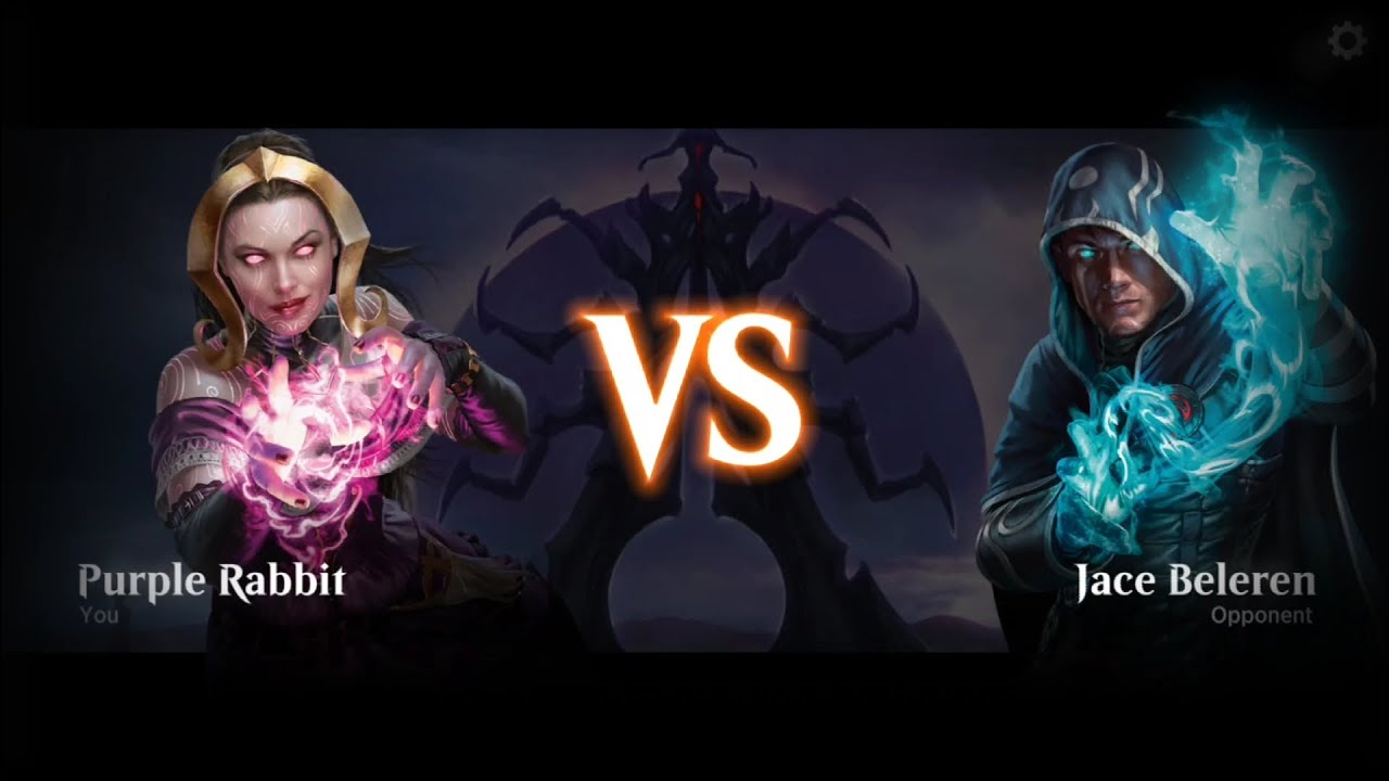 #Gameplay - MTG Arena - Master The Color Challenge: Black VS Blue ...