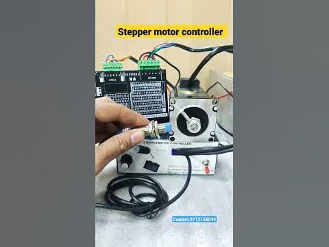 stepper motor speed controller reverse or forward controller - YouTube