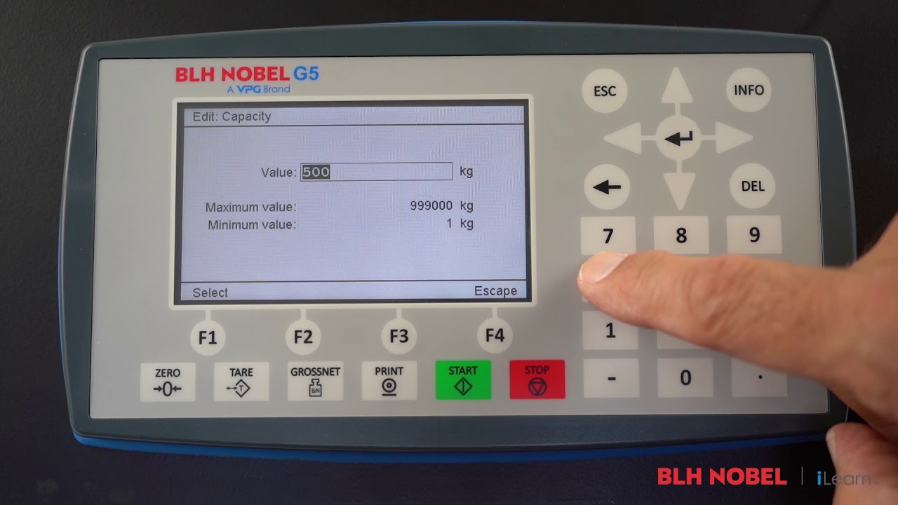 How to calibrate a G5 process control instrument to load cell datasheet values - YouTube
