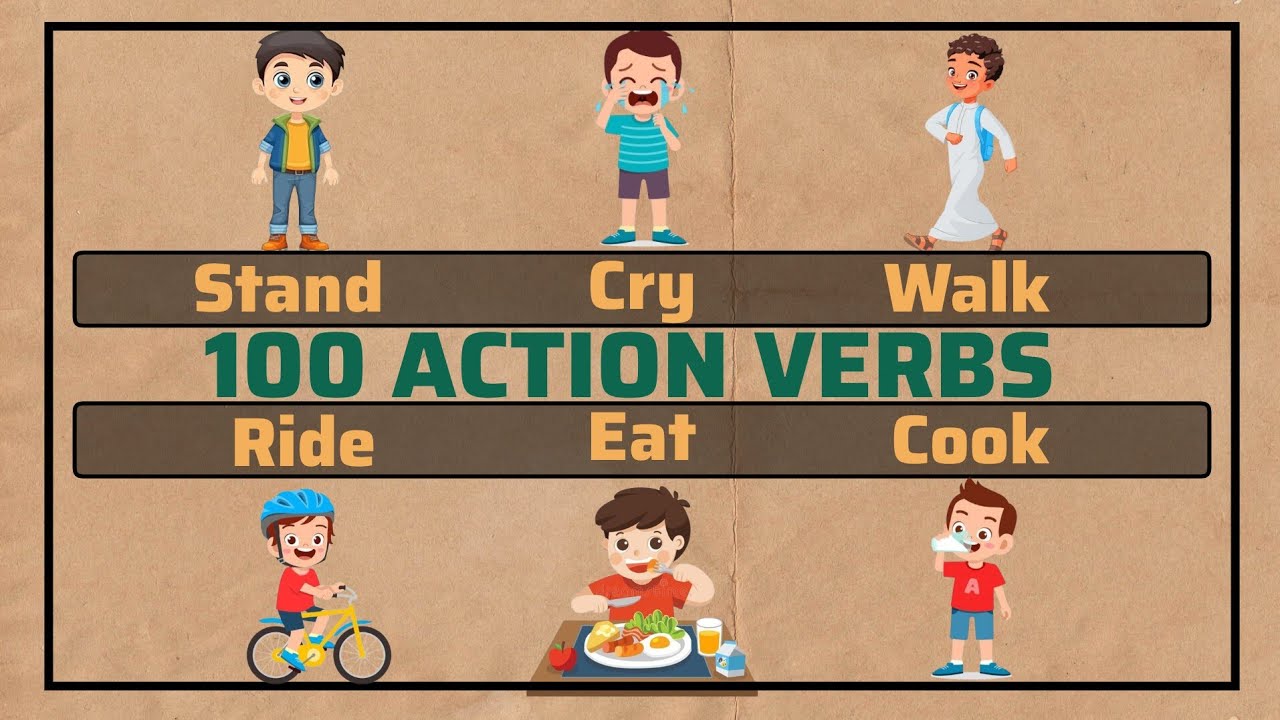 Action Verbs in English | Upgrade Your Vocabulary | Essential English ...