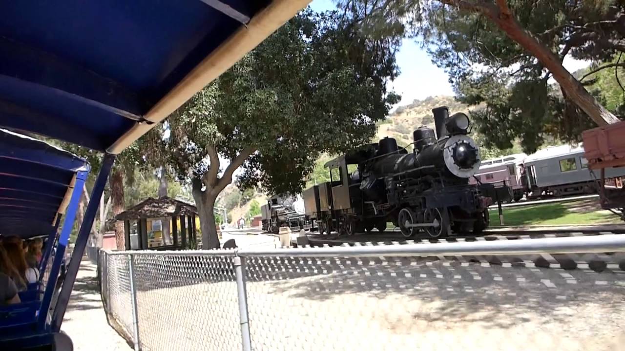 Los Angeles, California - Travel Town Museum Train Ride HD (2016) - YouTube