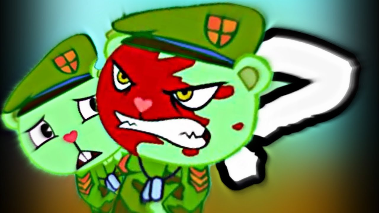 KIM JEST FLIPPY?| HAPPY TREE FRIENDS|| Mondar X - YouTube
