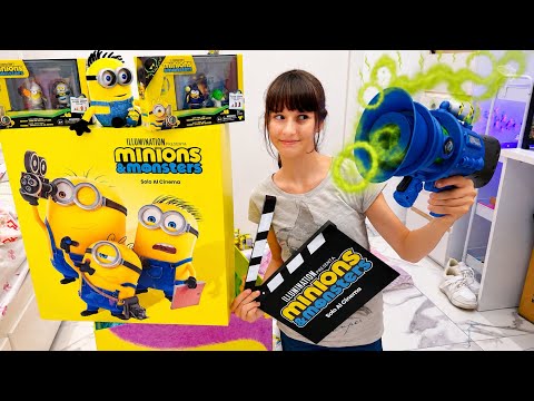  🎬MINIONS & MONSTERS! 😱 Mega Unboxing!! 🎁 tutti i Gadget UFFICIALI 